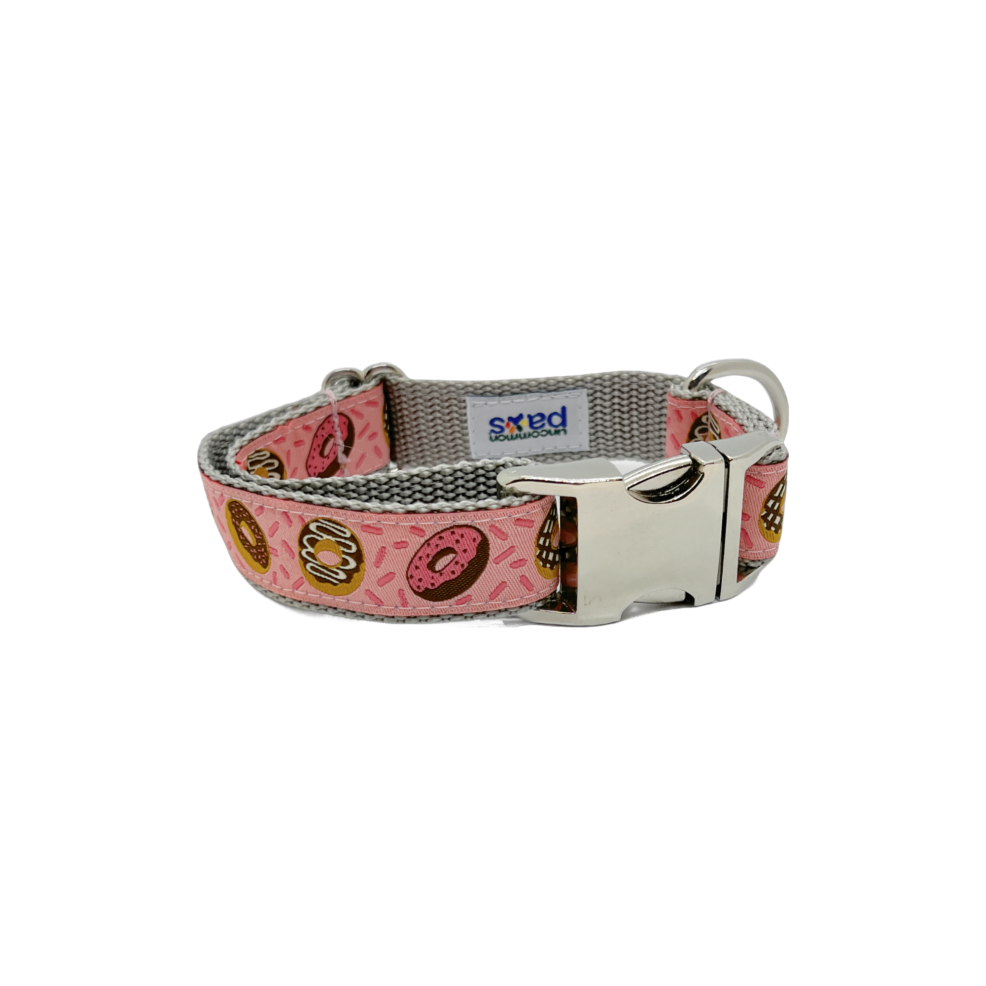 donut pattern dog collar